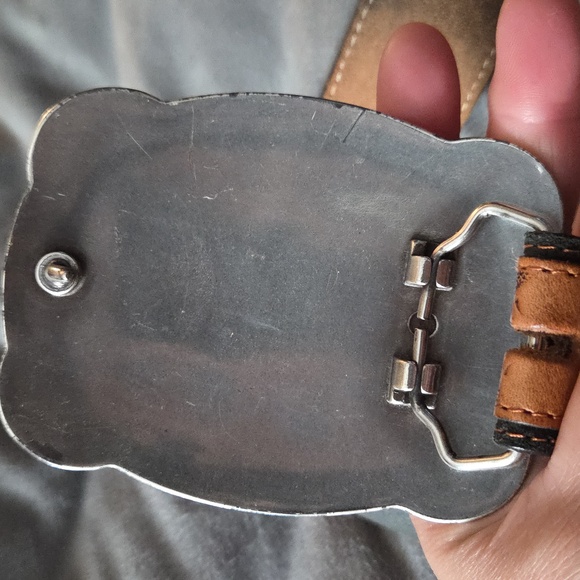 Accessories | Silver Western Belt Buckle With Bull Design | Poshmark